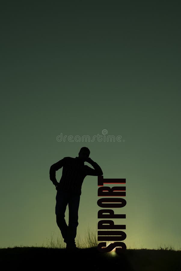Support concept stock illustration. Illustration of prop - 10093094