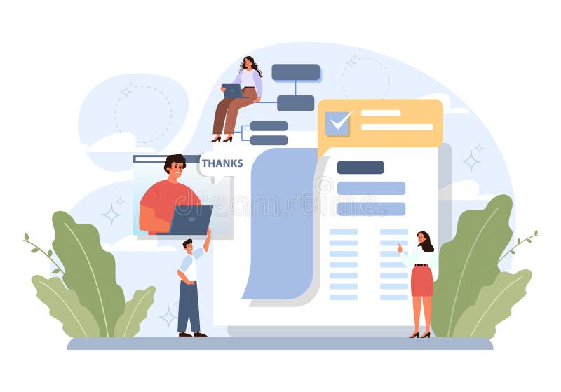 Support Concept. Character Help Each Other in Solving Problems Stock ...