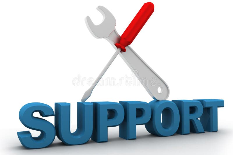 We need your Support stock vector. Illustration of vector - 42730895