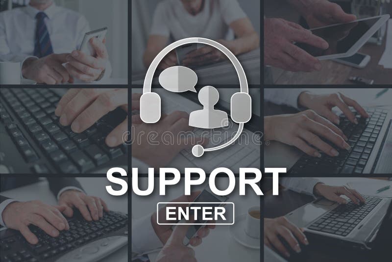 Concept of support stock image. Image of time, hours - 139468027