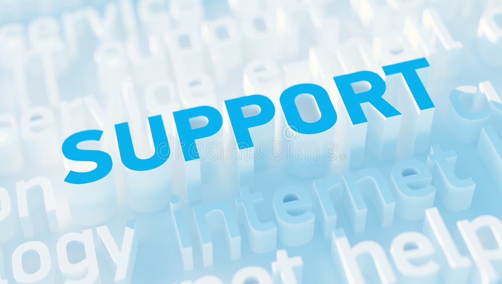 Support concept stock illustration. Illustration of dimensional - 43822319