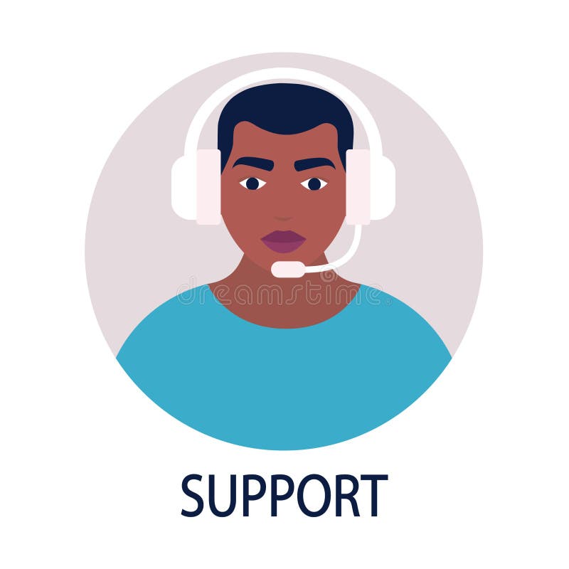 Support concept stock vector. Illustration of character - 206358607