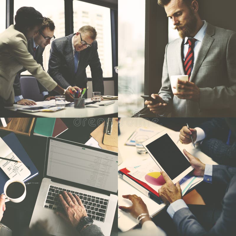 Support Corporate Teamwork Business Connection Concept Stock Image ...