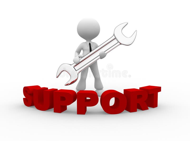 Support stock illustration. Illustration of builder, businessman - 36406768