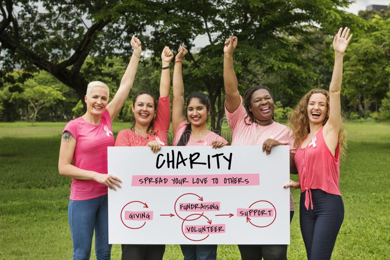 Community Donations Charity Foundation Support Concept Stock Image ...
