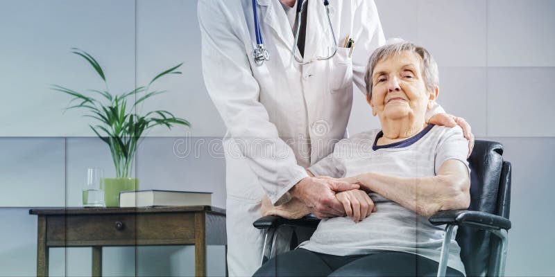 Support of the Eldery, Geometric Pattern Stock Photo - Image of ...