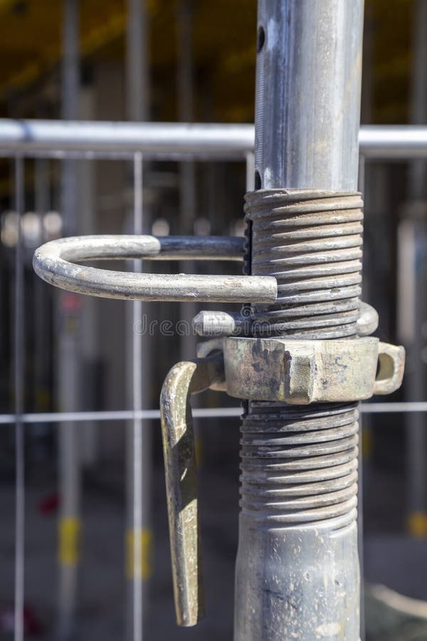 Support Element on Flexible Slab Formwork Stock Image - Image of build ...