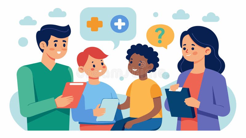 A Support Group for Parents of Children with ADHD Discussing the ...