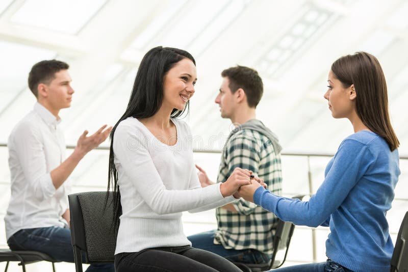 Support Group stock photo. Image of health, discussing - 48427530