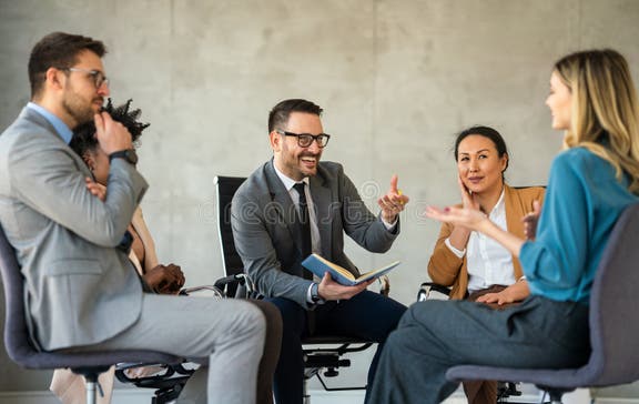 Support with Group, Therapy and Mental Health with Help, People ...