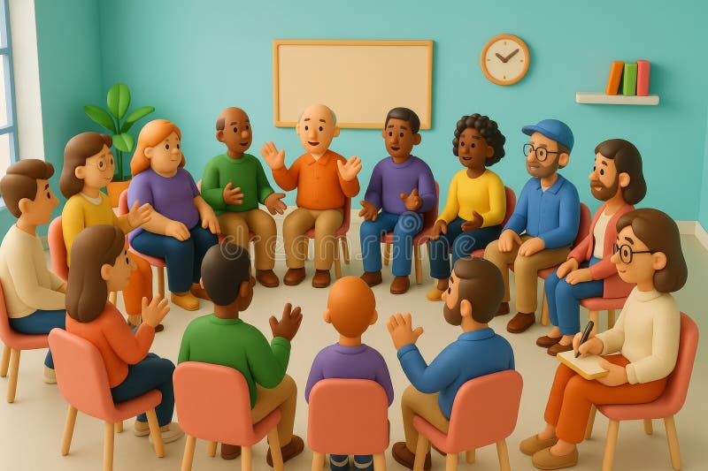 Support Group Stock Illustrations – 153,291 Support Group Stock ...