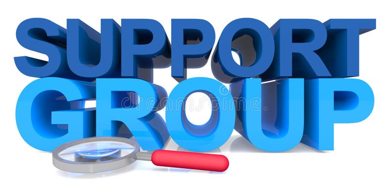 Men Support Group stock vector. Illustration of window - 28458125