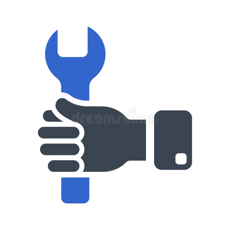 Support hand icon stock vector. Illustration of symbol - 268270035