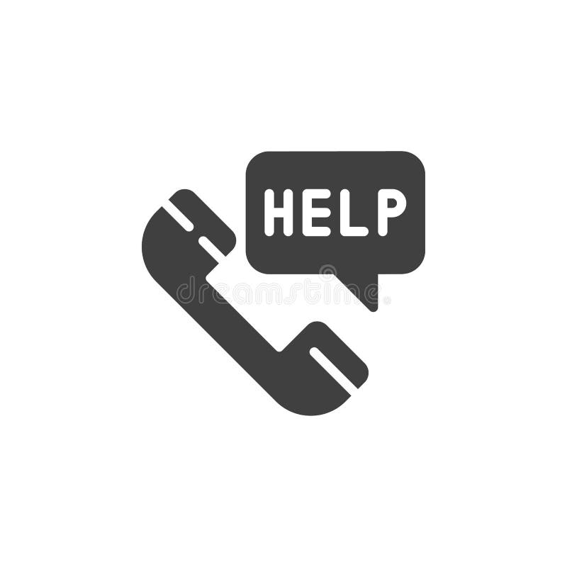 Support Help Service Vector Icon Stock Vector - Illustration of answer ...