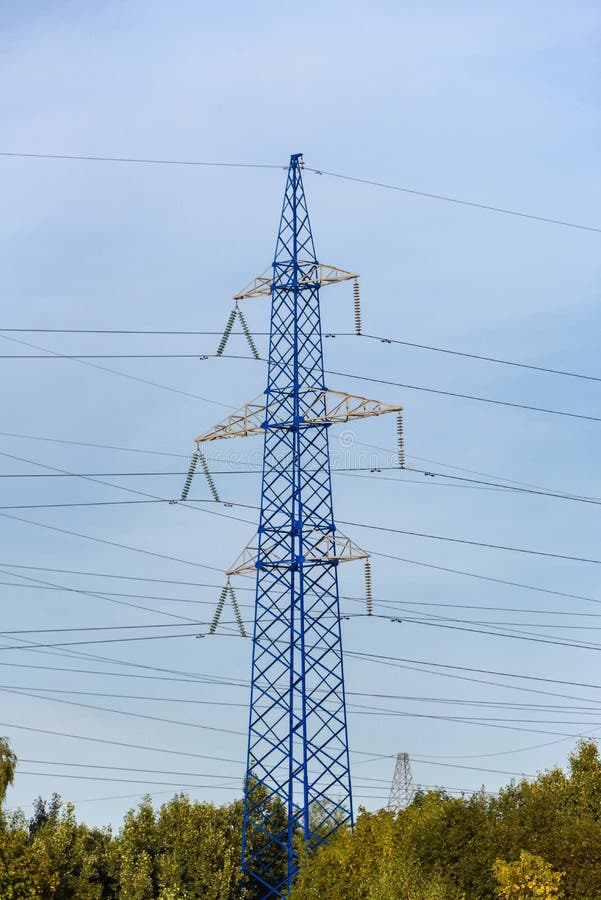 Support High Voltage Power Line. the Transfer of Energy, the Provision ...