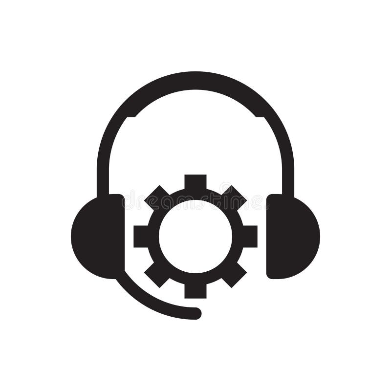 Support Icon - Call Center Icon - Customer Service and Headphone Icon ...