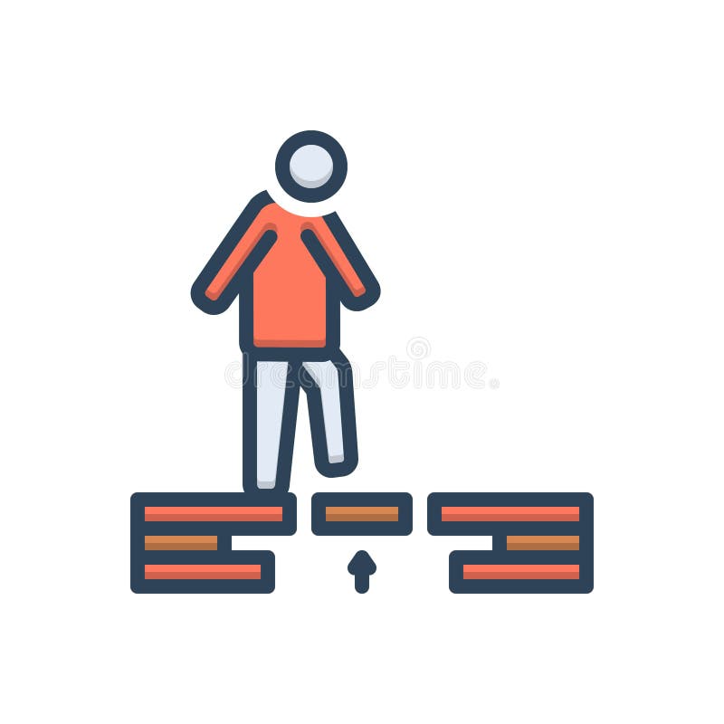 Color Illustration Icon for Support, Recourse and Anchor Stock ...