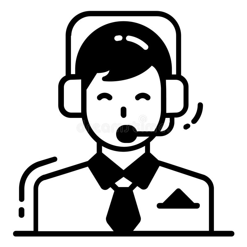 Support Icon, Single Avatar Vector Illustration Stock Vector ...