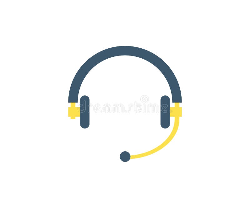 Support Icon. Vector Illustration in Flat Minimalist Style Stock Vector ...