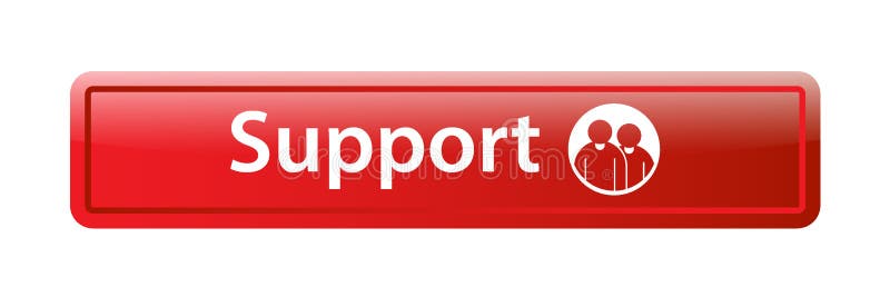 Support icon web button stock illustration. Illustration of ...