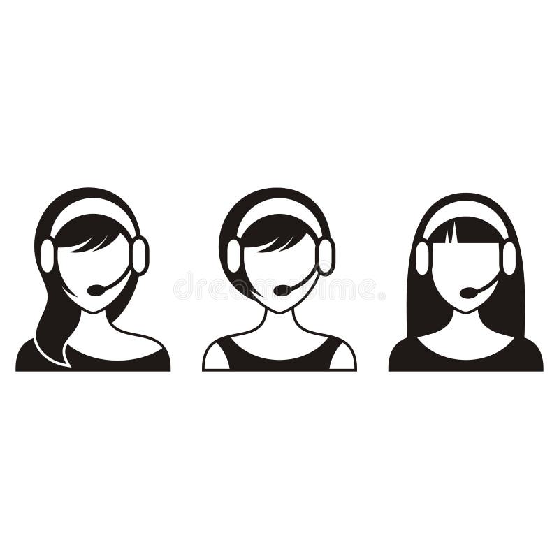 Support icons stock vector. Illustration of help, face - 47956204