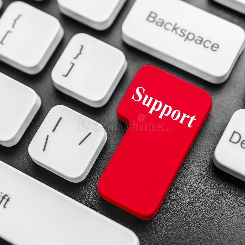 Support key stock image. Image of smooth, communications - 42597797