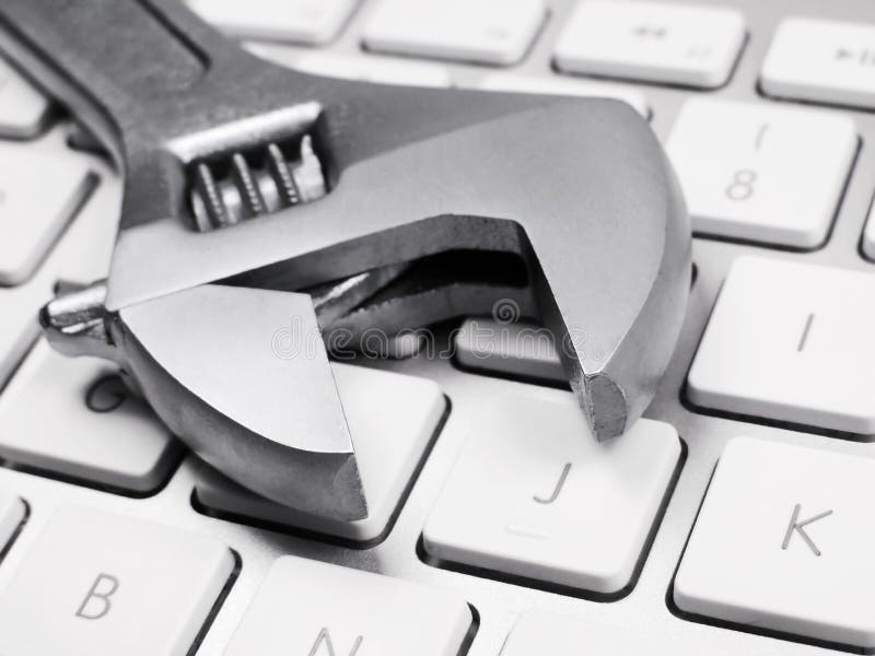 It Support, Keypad with Forceps Stock Image - Image of hand, concepts ...