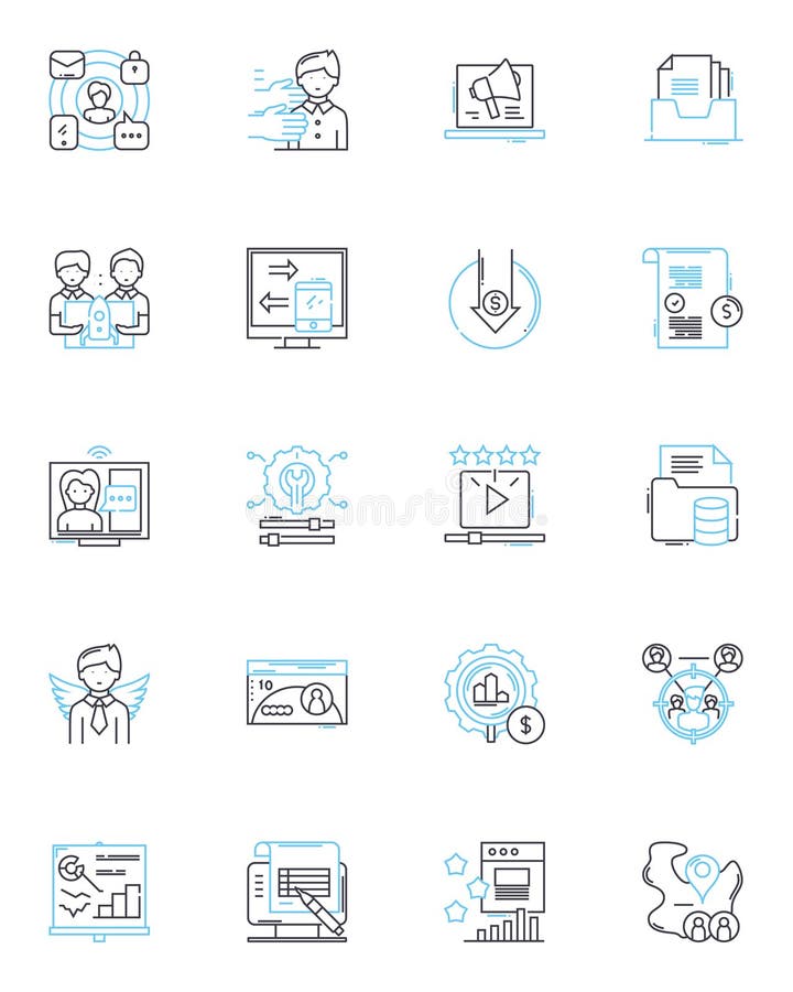 It Support Linear Icons Set. Technical, Nerk, Cybersecurity ... It Support Linear Icons Set. Technical, Nerk, Cybersecurity ...