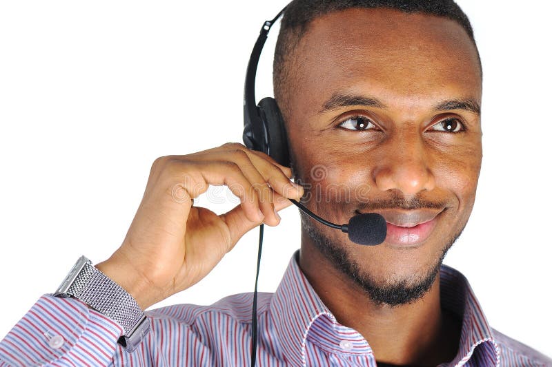Support man stock photo. Image of hotline, call, agent - 13978830