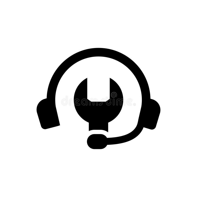 Support Management Icon stock vector. Illustration of service - 192456925