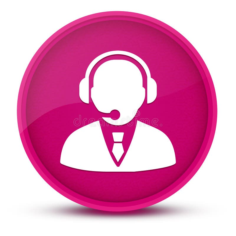 Support Manager Eyeball Glossy Elegant Blue Round Button Abstract Stock ...