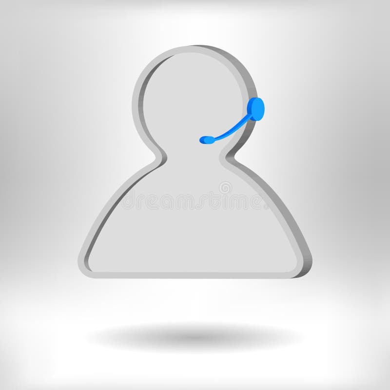 Support Manager Eyeball Glossy Elegant Blue Round Button Abstract Stock ...