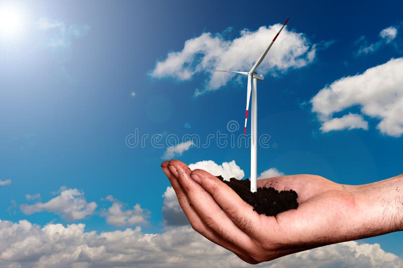 Support new energy stock image. Image of renewable, generate - 14453783