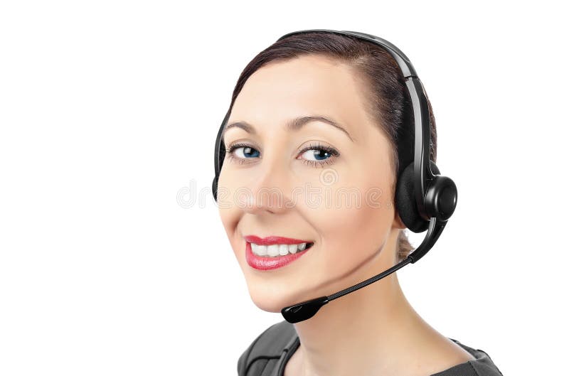 Support operator stock image. Image of help, headset - 41068649