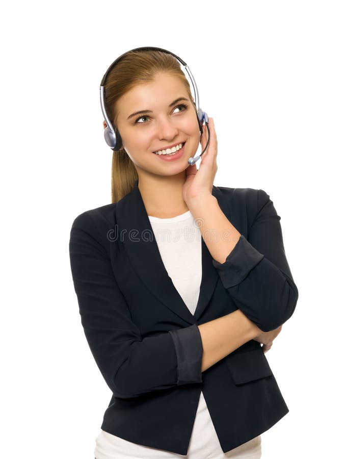 Woman on cell phone. stock image. Image of female, shot - 2431905