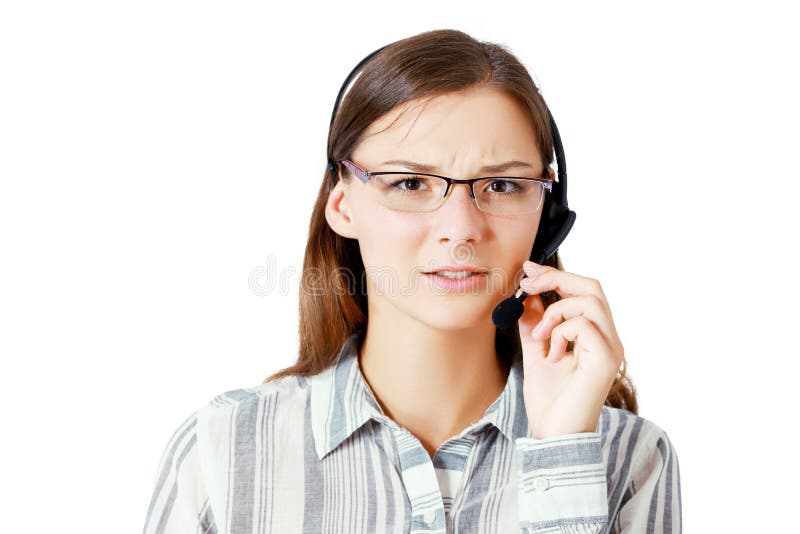 Support phone operator stock image. Image of switchboard - 81923429