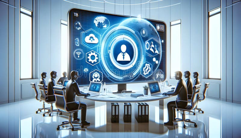 It Support Resolving Issues in a Glossy Virtual Meeting Environment ...