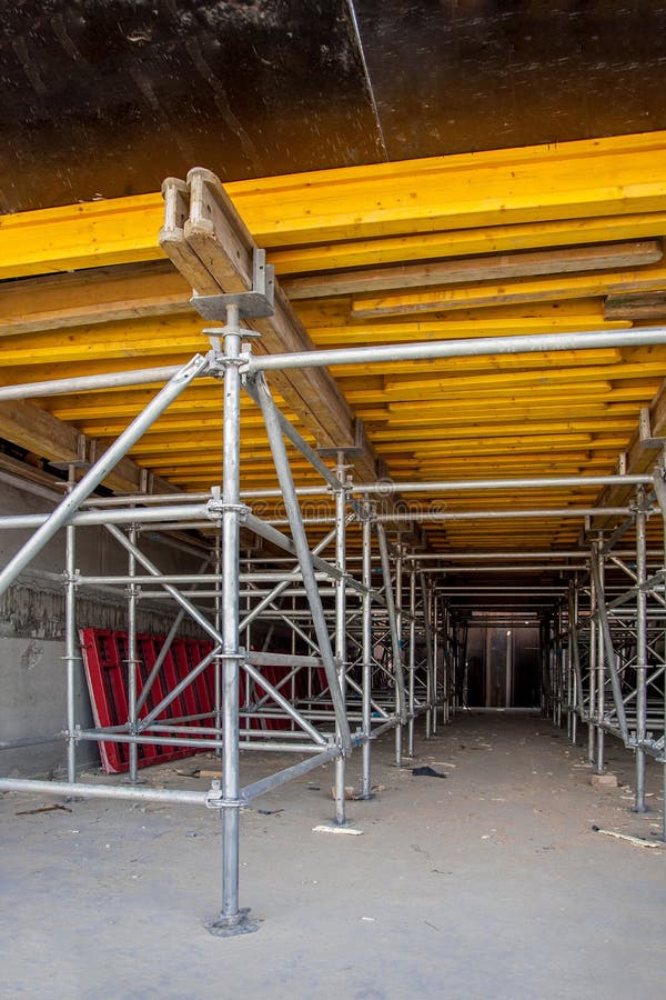 Support scaffolding system stock photo. Image of tube - 254641022