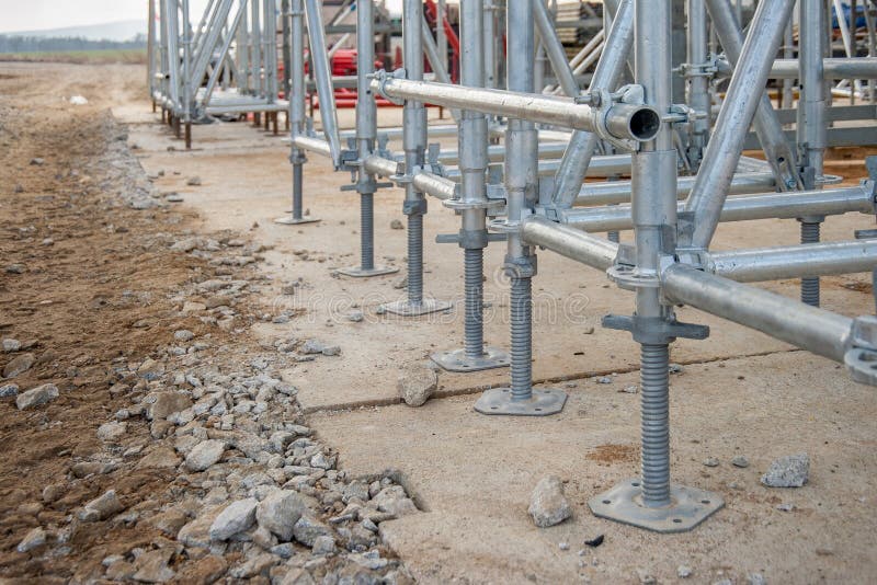 Support scaffolding system stock photo. Image of support - 254641024