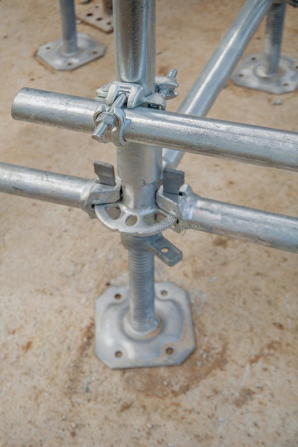 Support scaffolding system stock image. Image of prop - 259073617