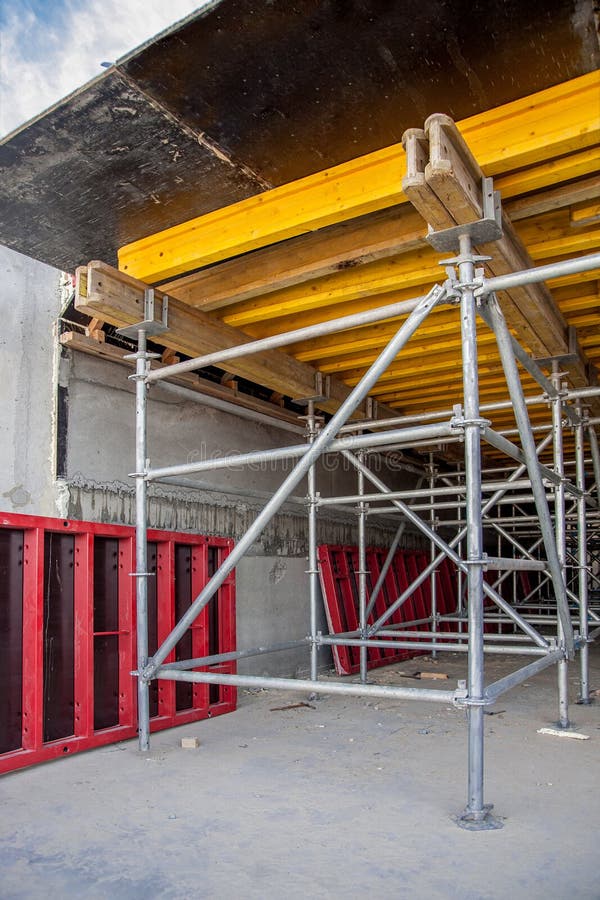 Support scaffolding system stock photo. Image of support - 254641024