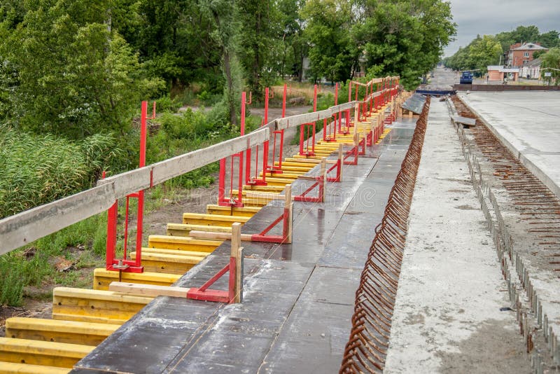 Support scaffolding system stock image. Image of wooden - 255128471