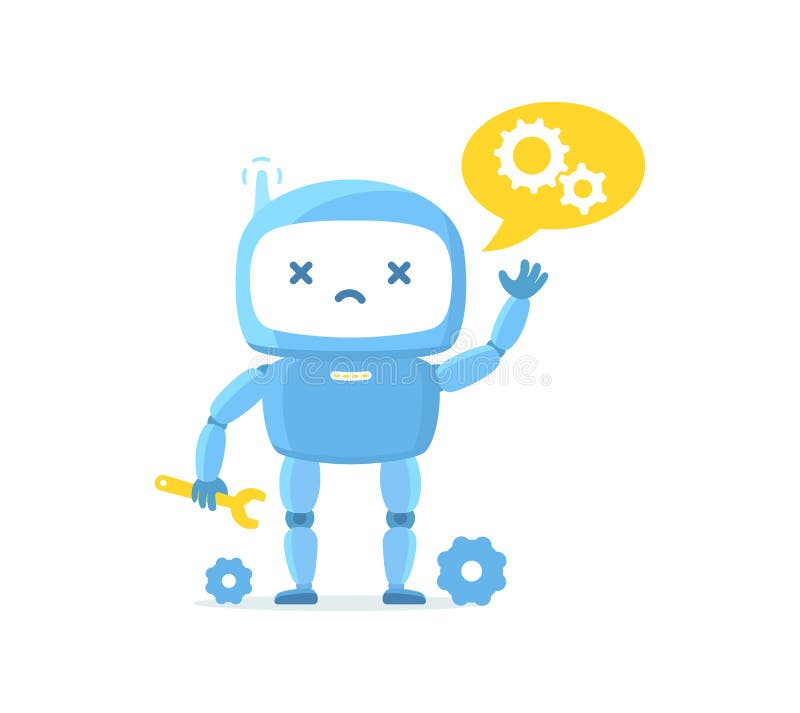 Robot Boy. Character Big Pack. Cute Robot Mascot Set. Cartoon Vector ...