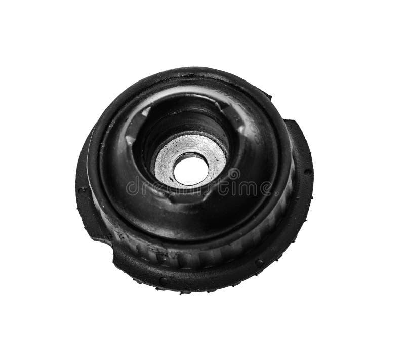 Support the Shock Absorber of a Car on a White. Stock Image - Image of ...