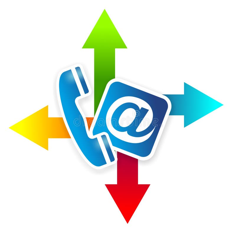 Support sign stock illustration. Illustration of phone - 37522990