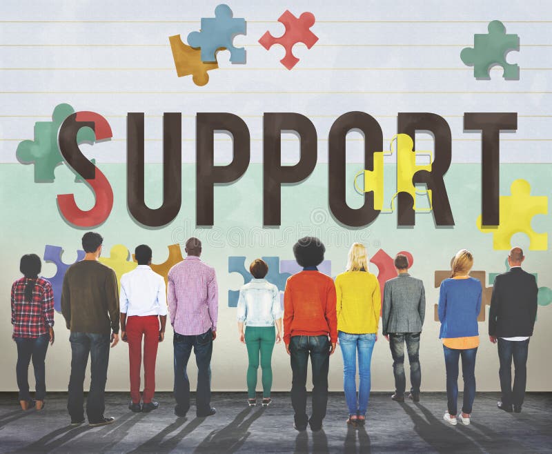 Support Social Help Charity Care Concept Stock Photo - Image of ...
