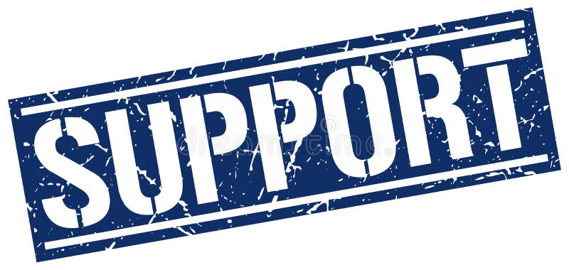 Support stamp stock vector. Illustration of label, grunge - 120956692