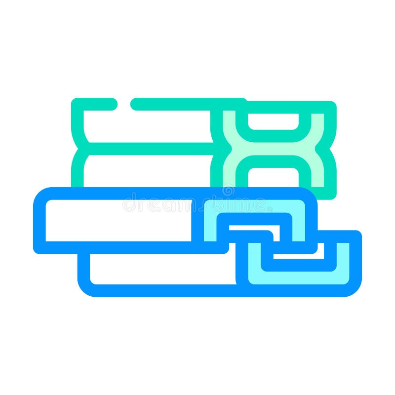 Support Structures, Beams and Channels Building Material Color Icon ...