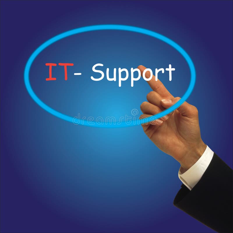 Support illustration stock illustration. Illustration of tech - 42686823