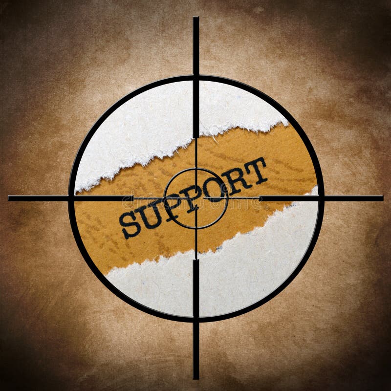Support target stock photo. Image of success, goal, helping - 173270368